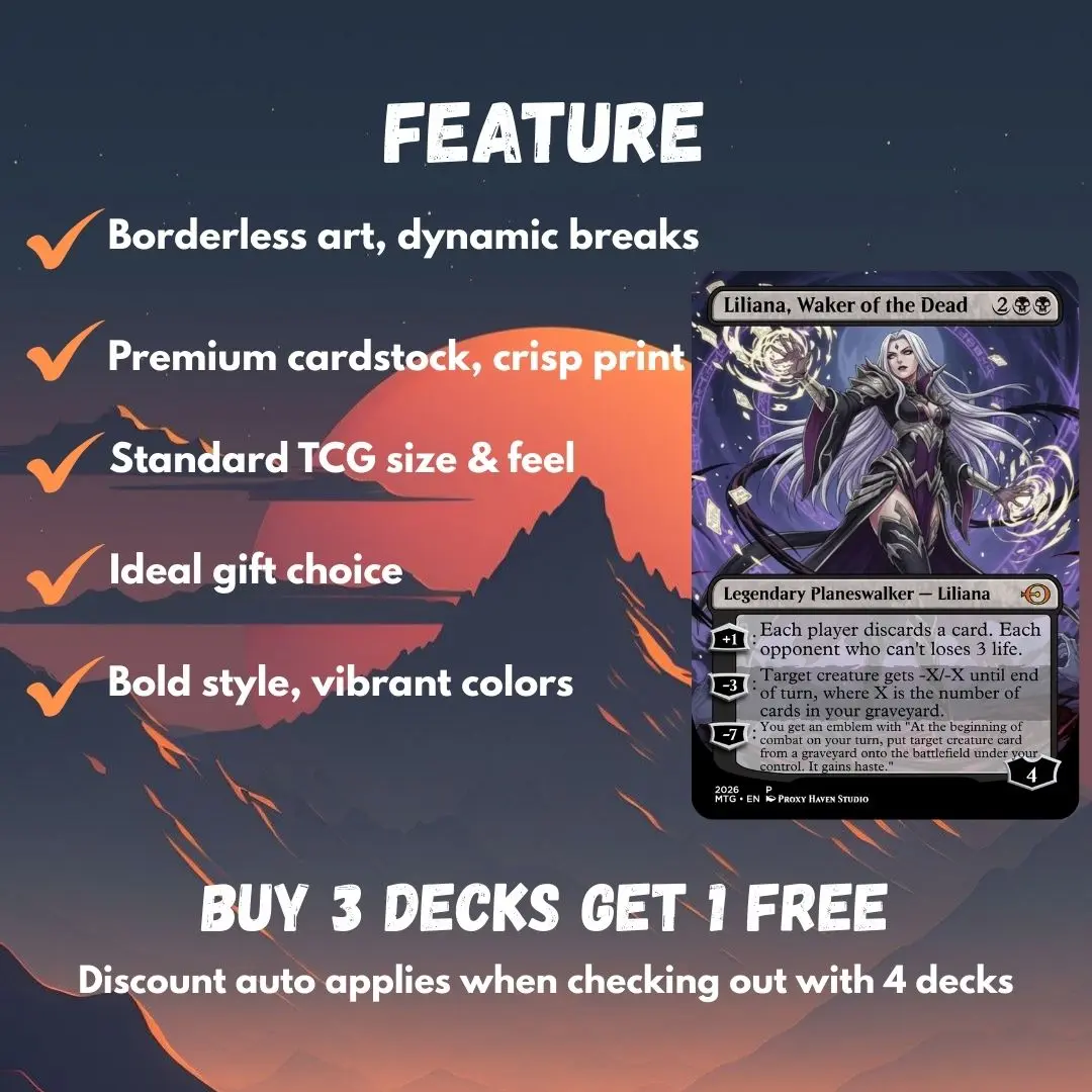 MTG Proxy 100+ Card Commander Deck Tergrid God of Fright Discard ...