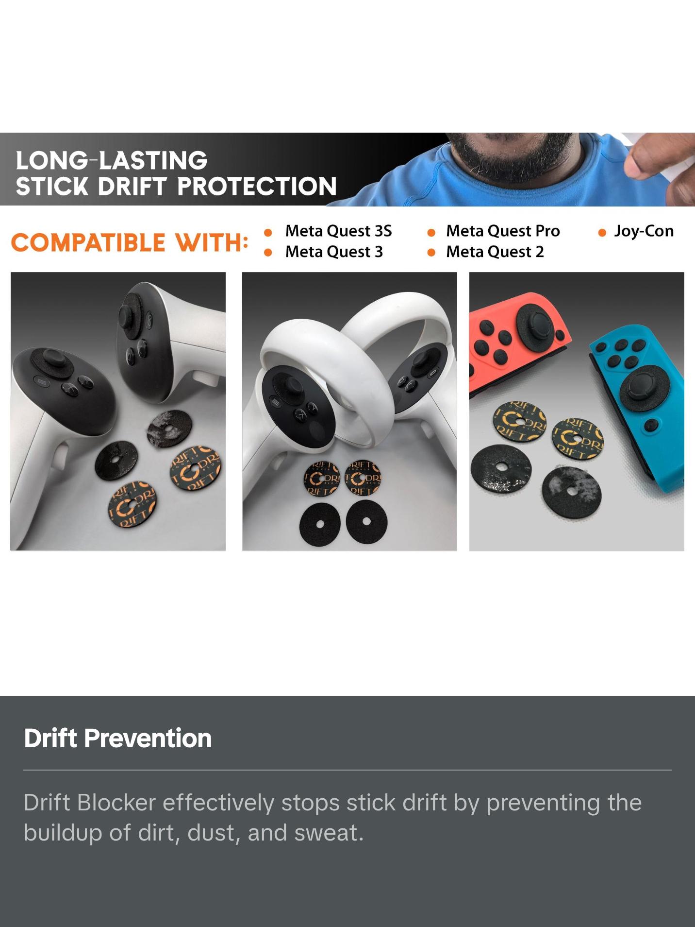 Drift Blocker for Meta Quest 3S Pro 2 - Ultimate Protection - TikTok Shop