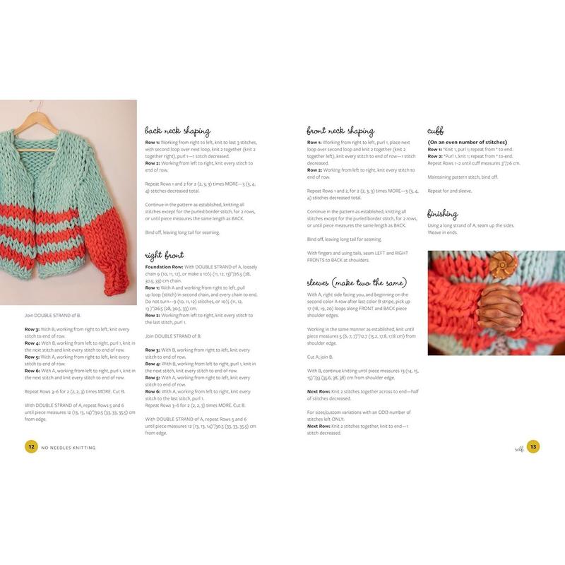 No Needles Knitting: Easy Techniques and Projects for Making Quick and ...