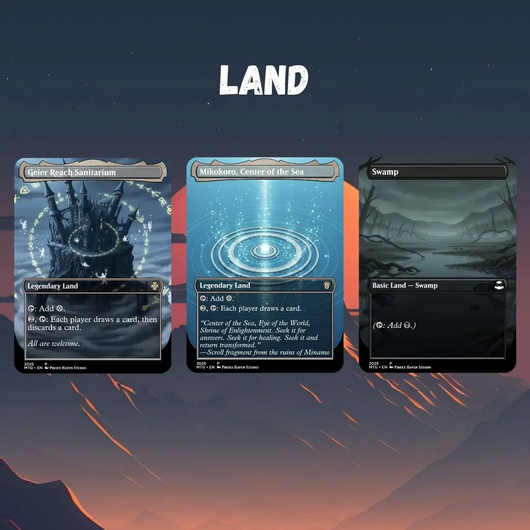 MTG Proxy 100+ Card Commander Deck Tergrid God of Fright Discard ...