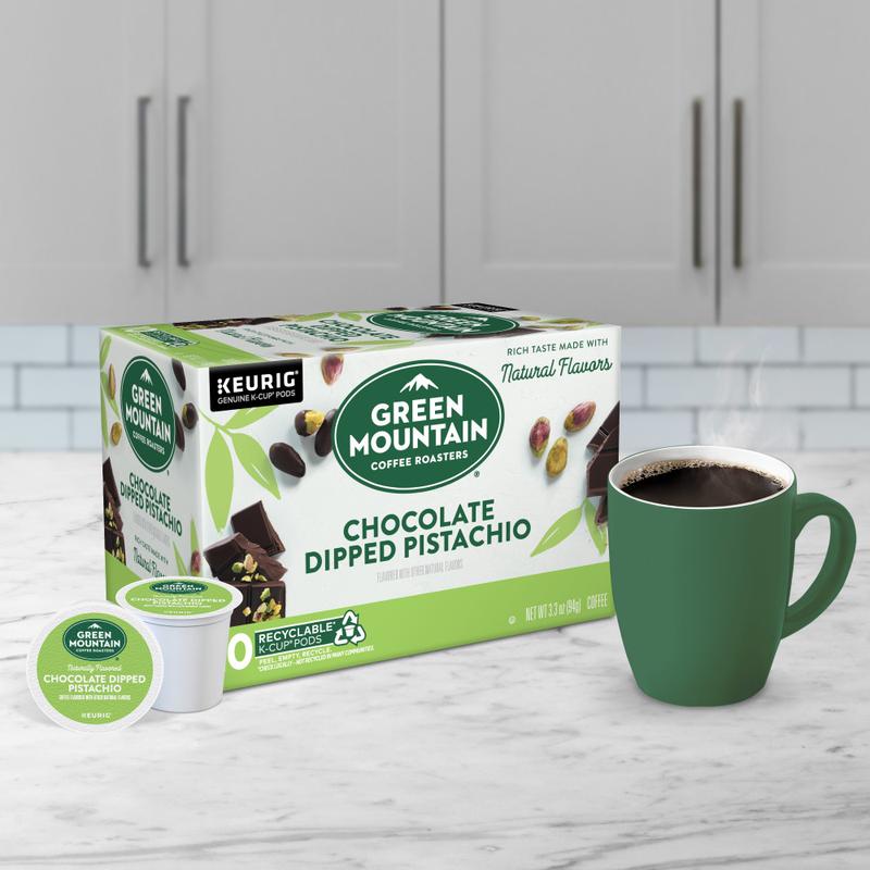 Green Mountain Coffee Roasters Chocolate Dipped Pistachio Coffee ...