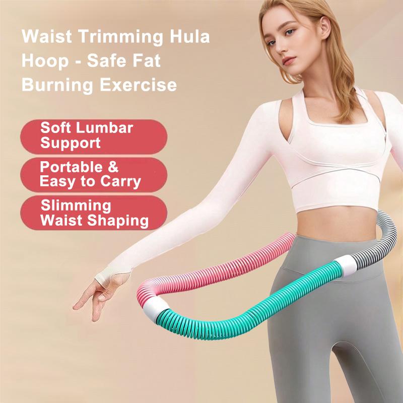 Foldable Soft Spring Hula Hoop - Waist-Friendly Design for Weight Loss ...