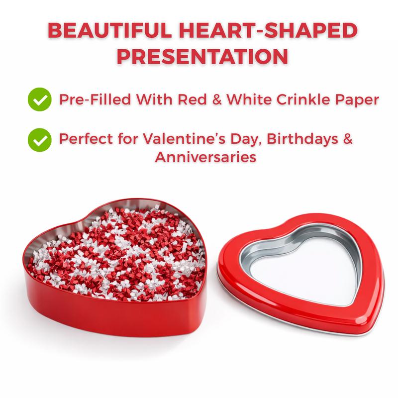 Valentine’s Golf Gift Set for Him Heart Tin Gift Box for Boyfriend ...