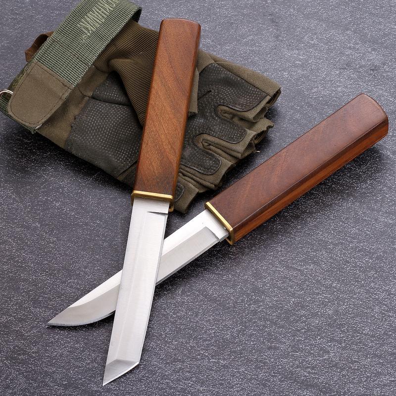 2-in-1 twin knife, two knife combination, portable outdoor camping ...