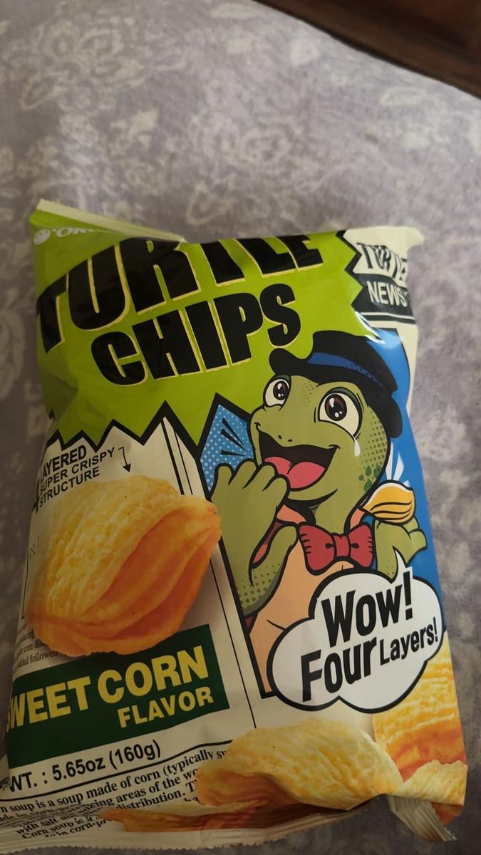 Orion Turtle Chips, Sweet Corn, 5.65 oz (160 g)