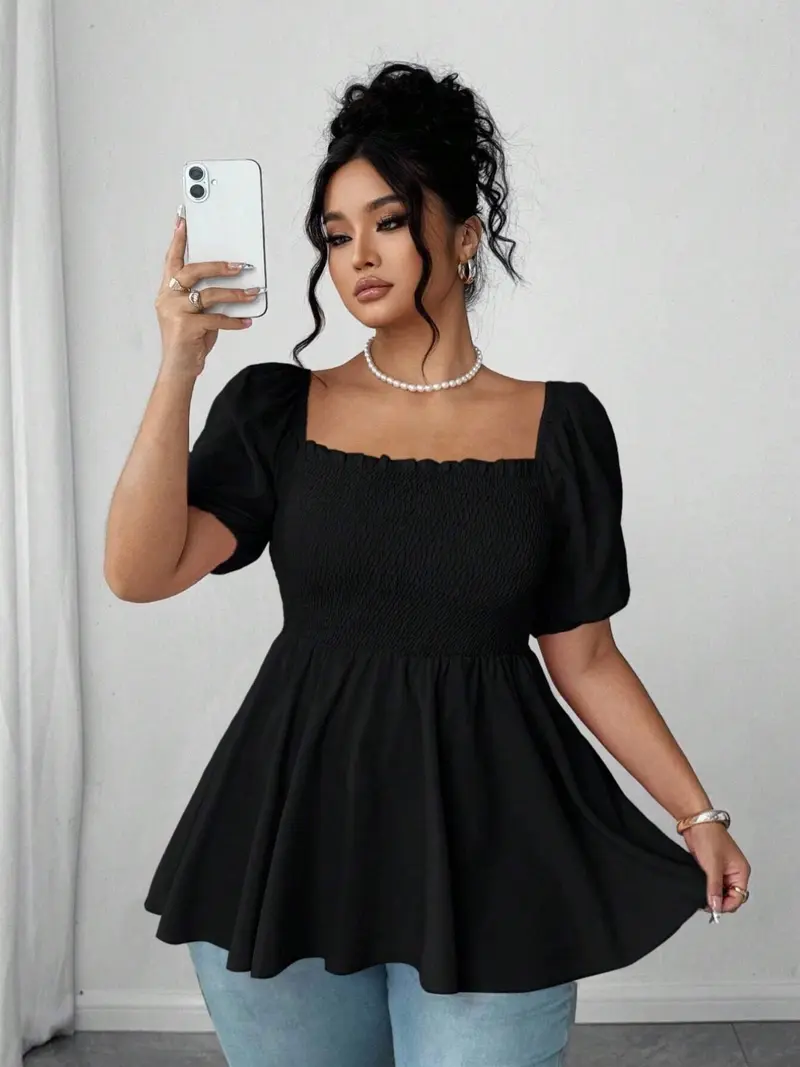 gray blouse outfit ideas - TikTok Shop