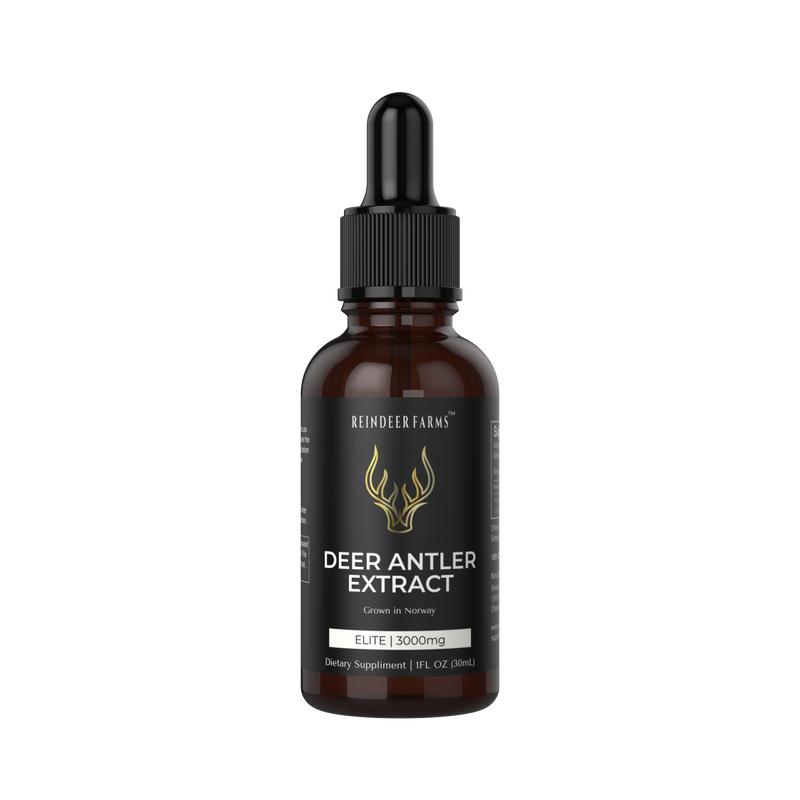 Reindeer Farms - GMO FREE, Organic Deer Antler Supplement - 3000mg ...