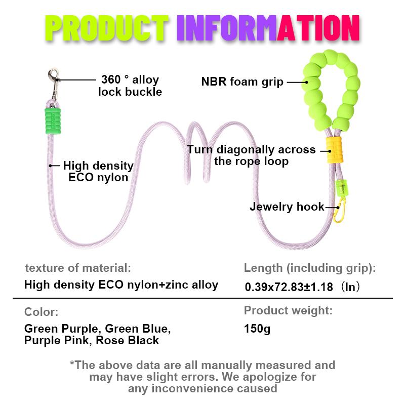 SmartWell Hands Free Dog Leash Comfortable Bubble Grip For Walking And ...