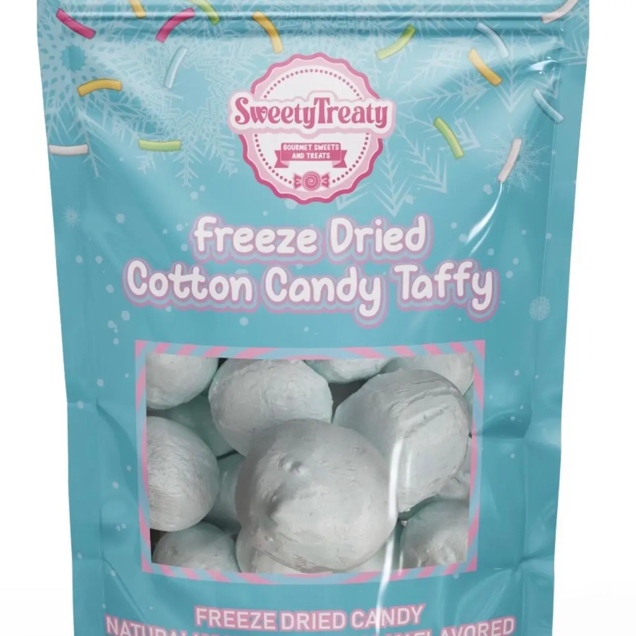 Freeze dried cotton candy taffy Snack Bonbon viral freeze dried freeze ...