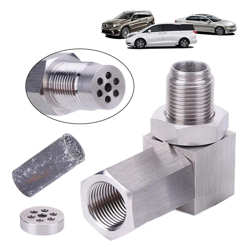 90 Degree Stainless Steel Oxygen Sensor Adapter with Filter Element ...