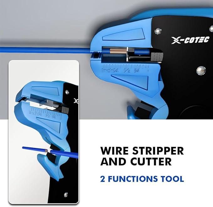 2 in 1 Automatic Wire Stripper Cutter Wire Stripping Tool And Multi ...