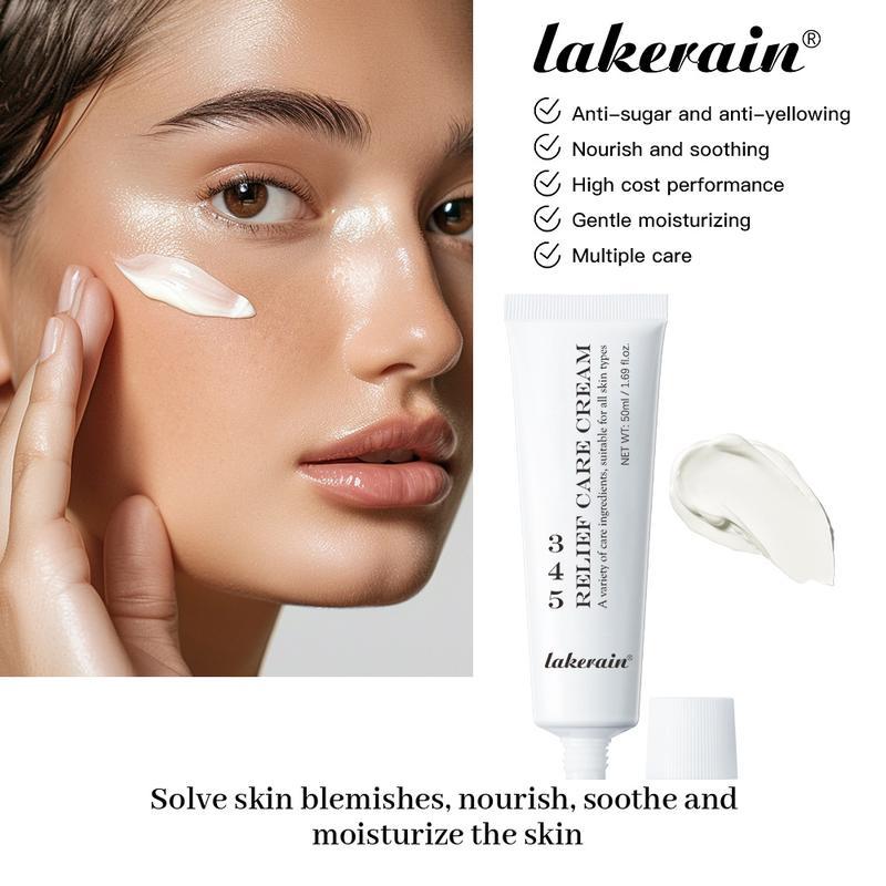 Lakerain 345 Relief Cream 2 Pack Lightweight Daily Moisturizer for ...