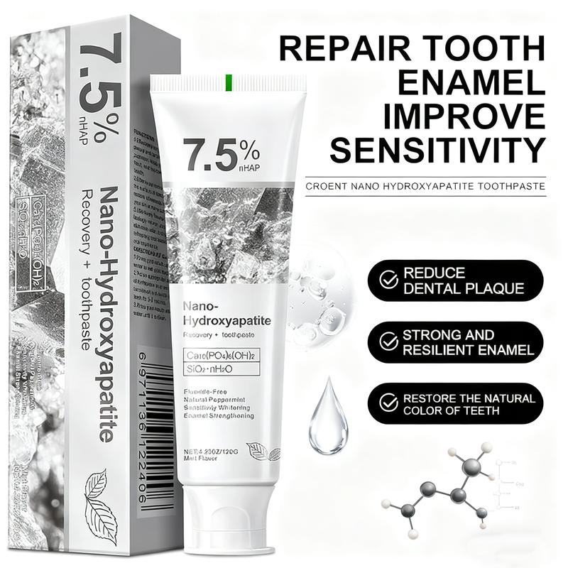 Nano-Hydroxyapatite Toothpaste 7.5% nHAP for Advanced Enamel Protection ...