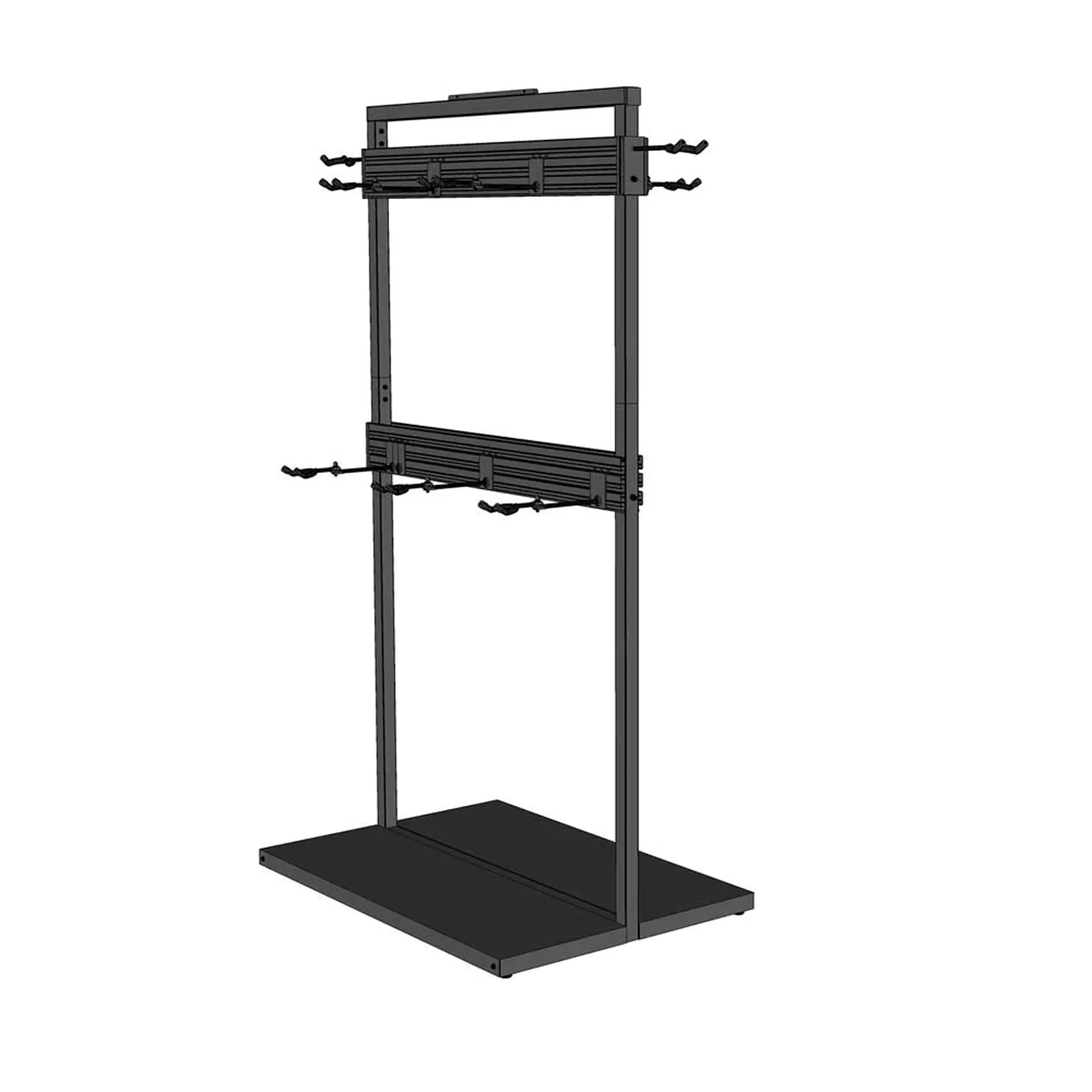 D'Luca Free Standing Modular Guitar Display Double Tier - TikTok Shop