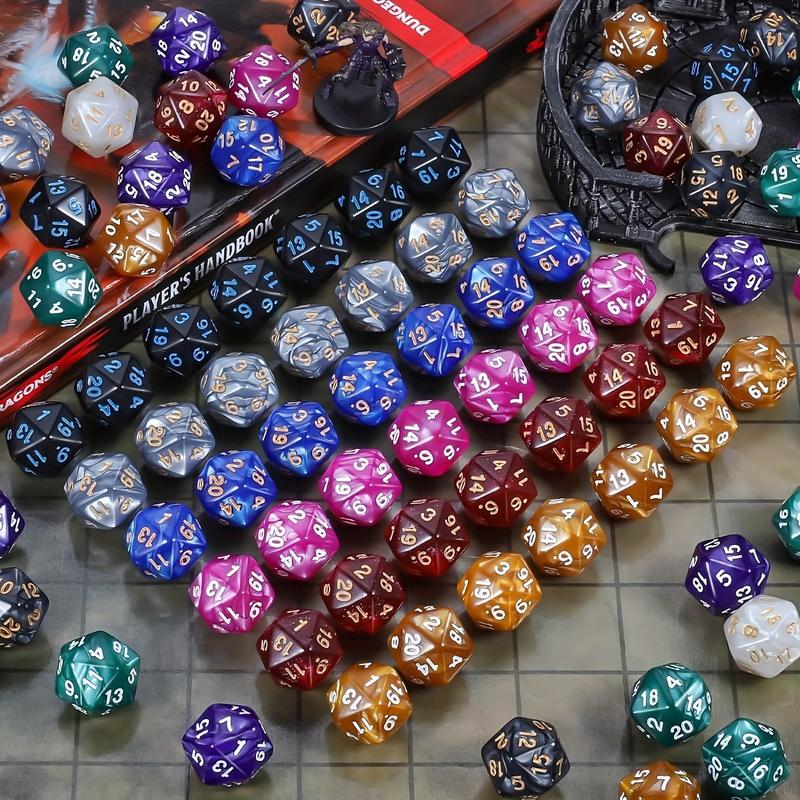 DND Dice Set - Polyhedral Dice, D&D Dice Sets with bag,dice sets of D4 ...