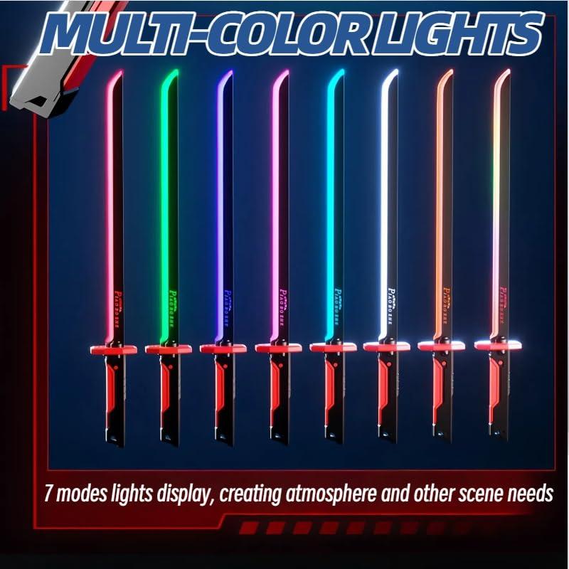 Sparkblade Sword with Sparks Smoke 7-Color LED Lighting Effects Sound ...