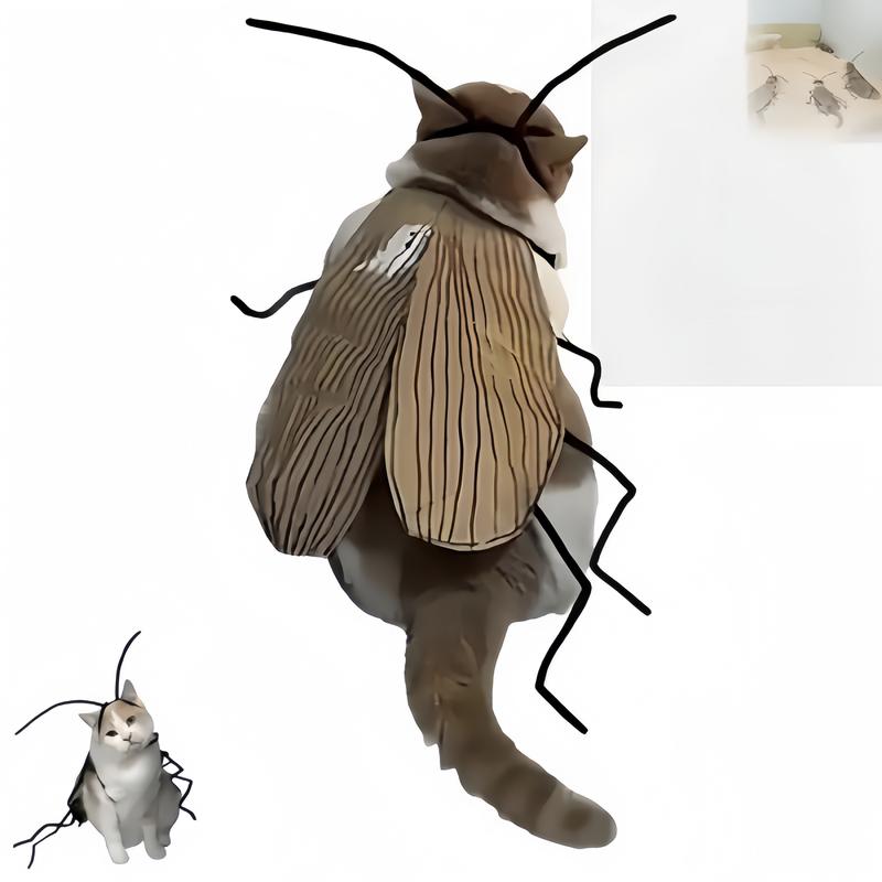 Cat and cockroach clothes DIY Cat Costume Craft Funny Pet Cosplay Gift ...