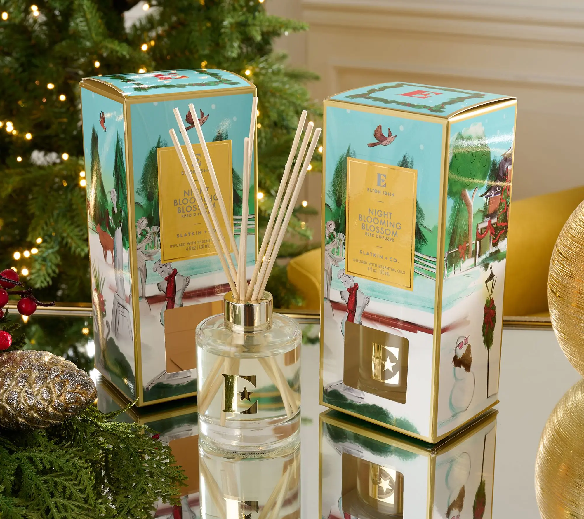 Elton John by Slatkin + Co S/2 Diffusers Night Blooming - TikTok Shop