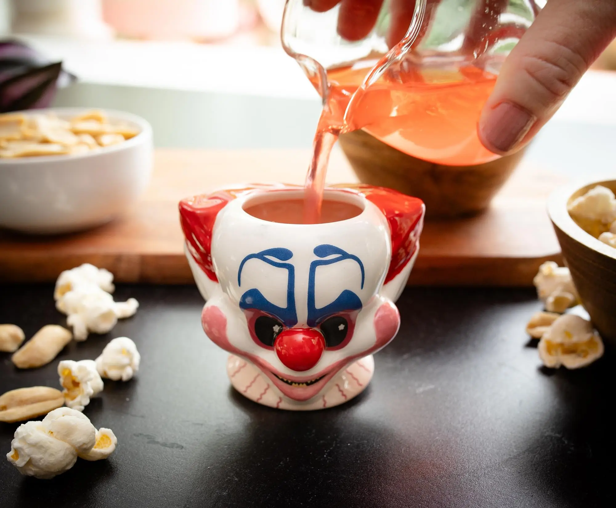 Killer Klowns From Outer Space Rudy 2-Ounce Sculpted Ceramic Shot Glass ...