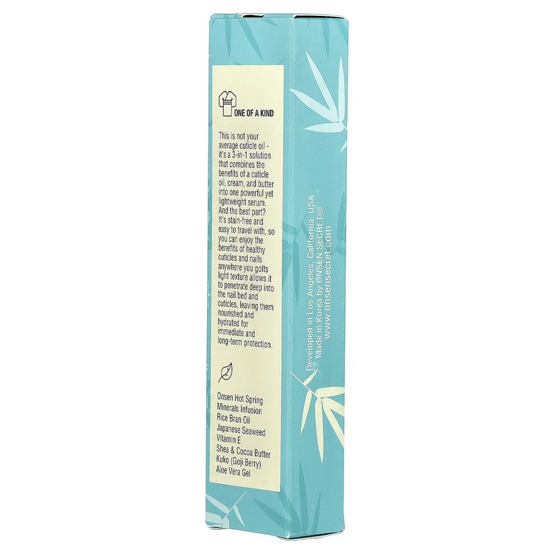 Onsen Secret Cuticle Conditioner Serum, 1 fl oz (30 ml)