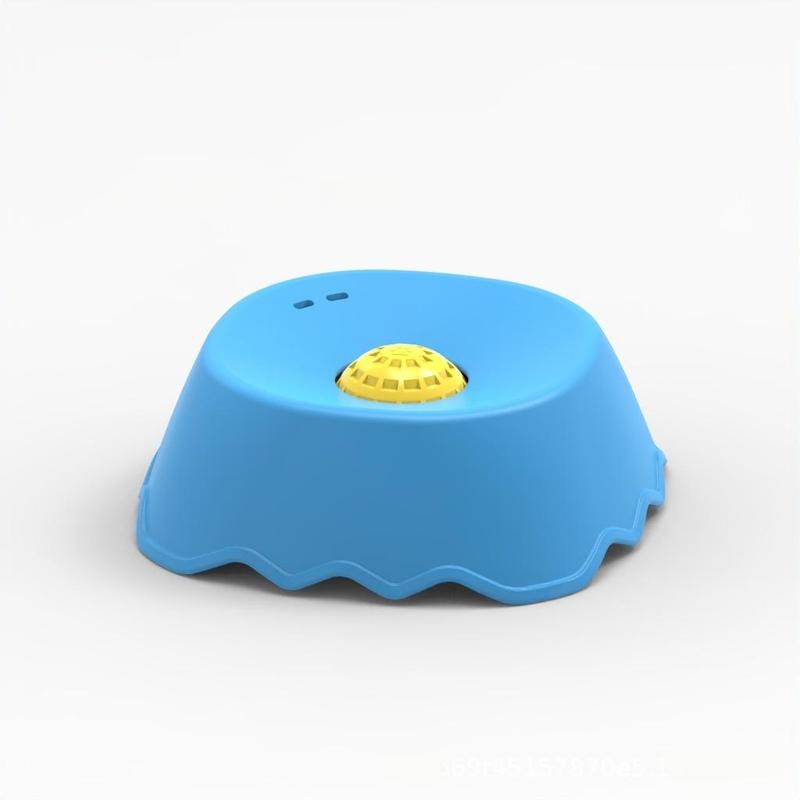 Slow-Feed Liquid Dog Bowls with Rolling Ball Spill-Resistant Anti-Slip ...