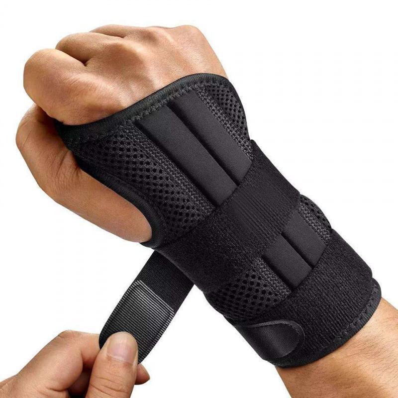Fitness Sports Wrist Support Adult Steel Plate Brace Adjustable Fixed ...
