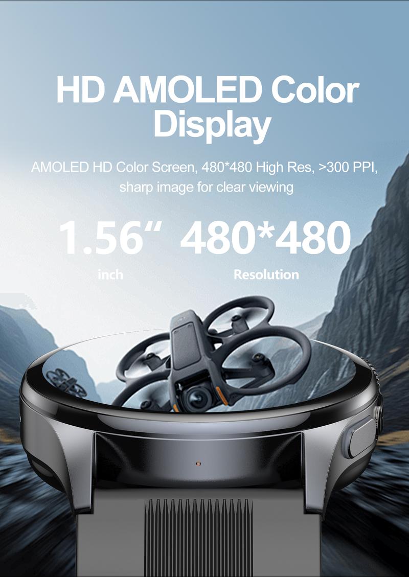 Health Smartwatch with Air-Pump Accurate Blood Pressure & ECG ...