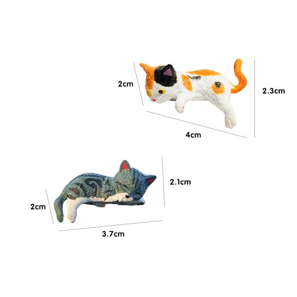 Cute Cartoon Cat Car Dashboard Decoration – 2026 Set of 5 Multi Pose ...