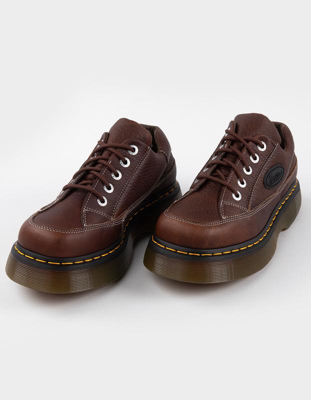 DR. MARTENS Buzz 5-Eye Womens Grizzly Leather Shoes