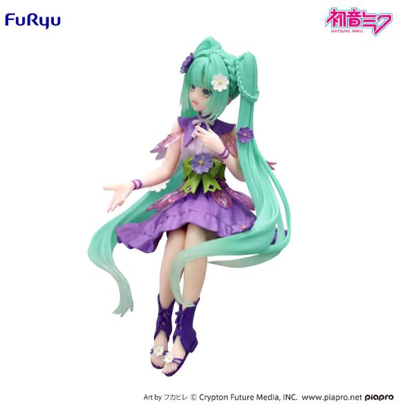 Hatsune Miku Flower Fairy Cosmos Purple Color Ver. Noodle Stopper Figure