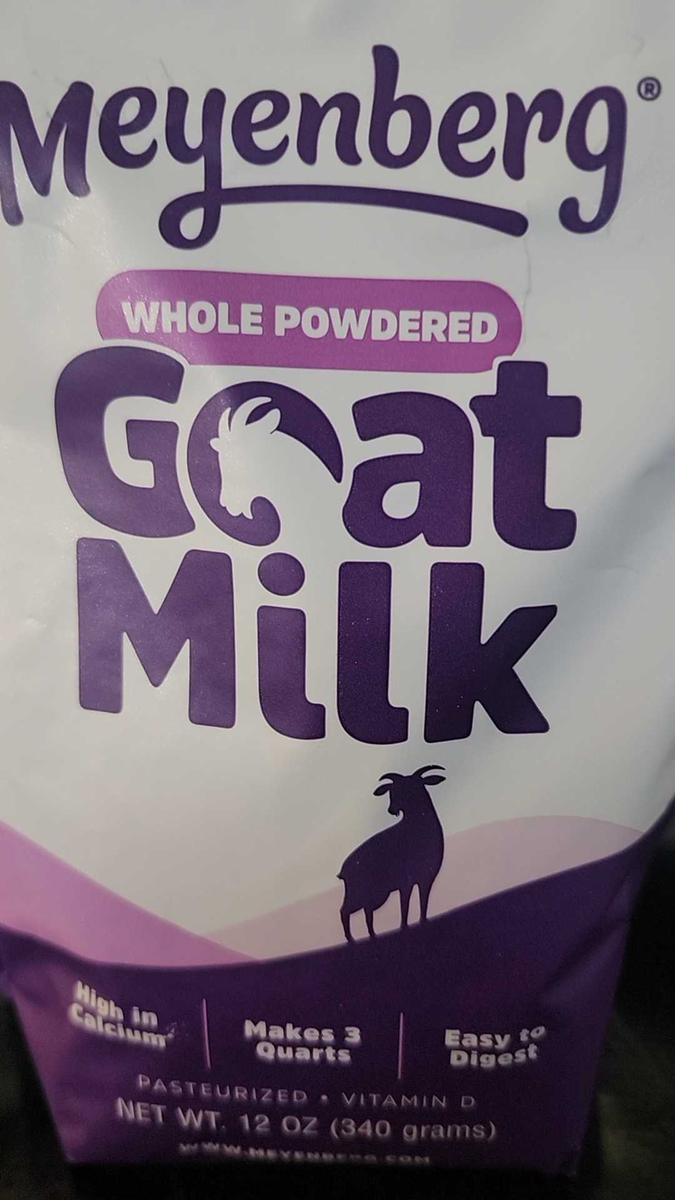 Meyenberg Goat Milk Whole Powdered Goat Milk, 12 oz (340 g)