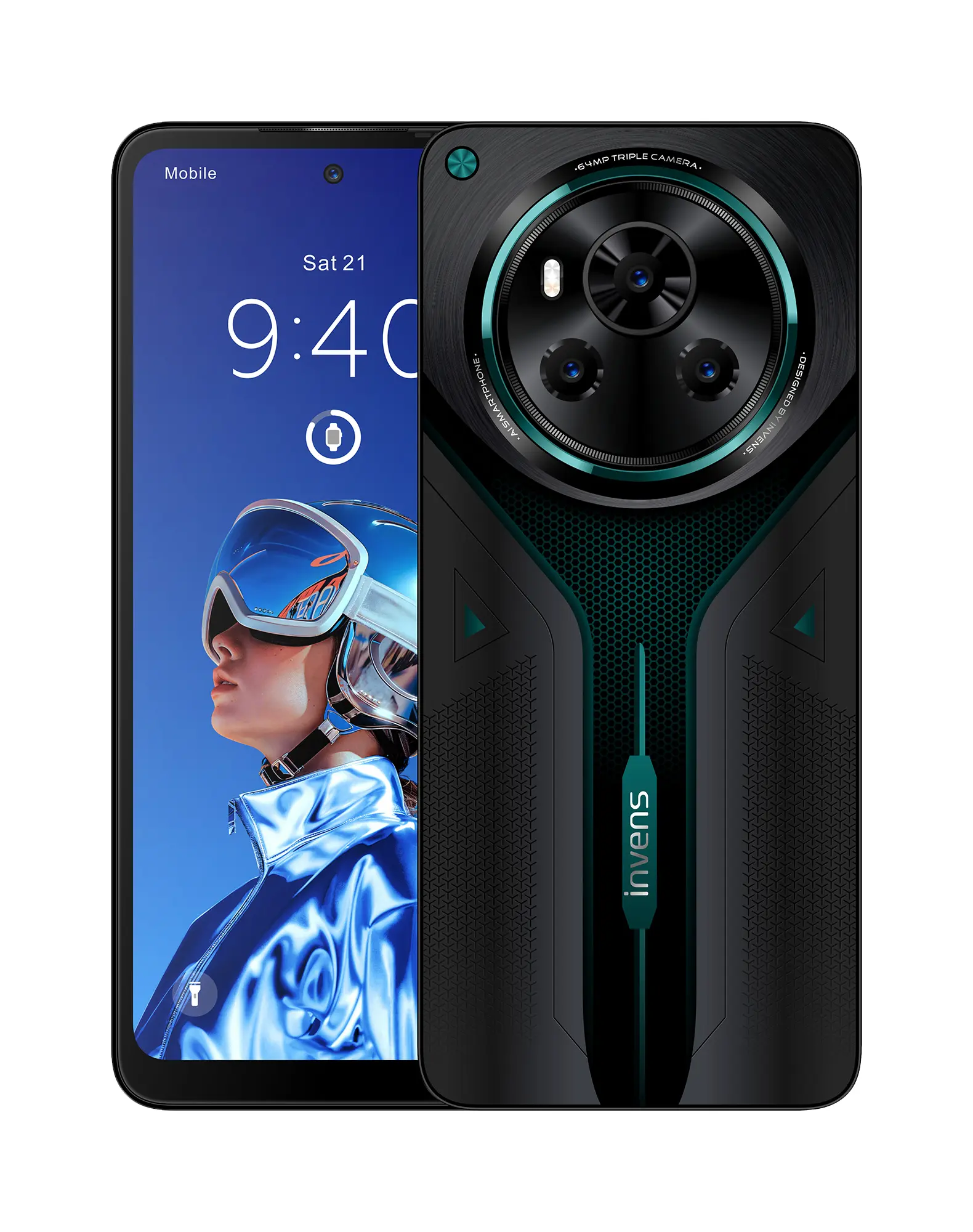 INVENS Ultra 13P 6.79" HD+ smartphone, dual SIM dual standby, 5000mAh ...