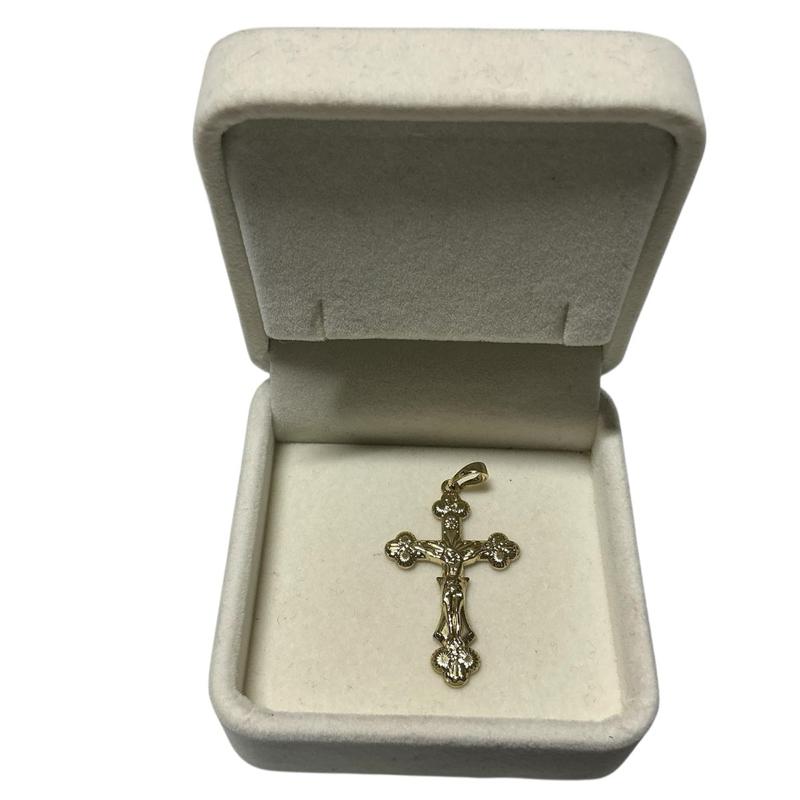 Xp laminated gold cross pendant - TikTok Shop
