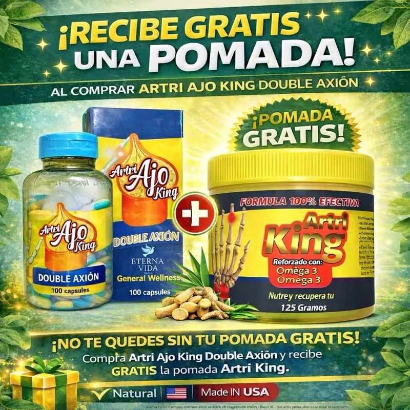 Promoción de ATRI AJO con UNA Pomada de ATRI KING GRATIS - TikTok Shop