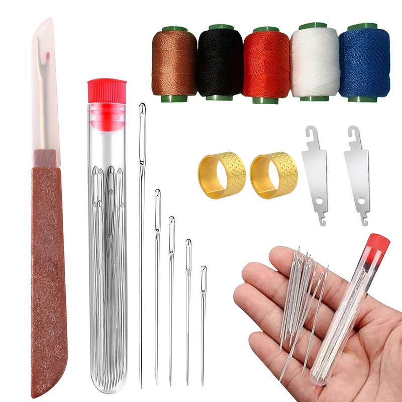 [Free!!ship] BMTWE Portable Steel Sewing Needles Kit 36 PCS Stainless ...