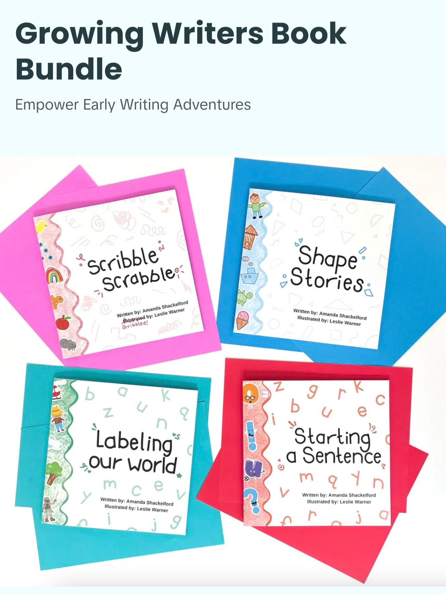 Growing Writers Book Bundle for Kindergarten & First Grade - TikTok Shop
