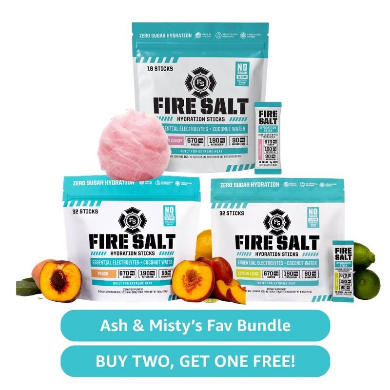 Ash and Misty's Faves - Exclusive Fire Science Bundle NEW Cotton Candy ...