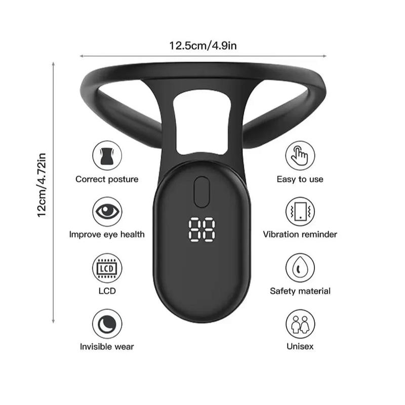 Smart Posture Corrector with Vibration Reminder – Wearable Back ...