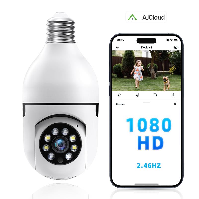 WESECUU 1080p HD 2.4Ghz WiFi Wireless Security Camera with Infrared ...