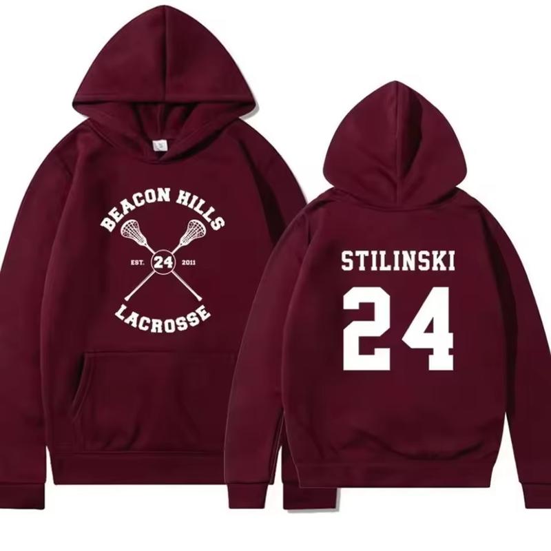 Stilinski 24 Teen Wolf Hoodie, Beacon Hills Lacrosse Merchandise ...