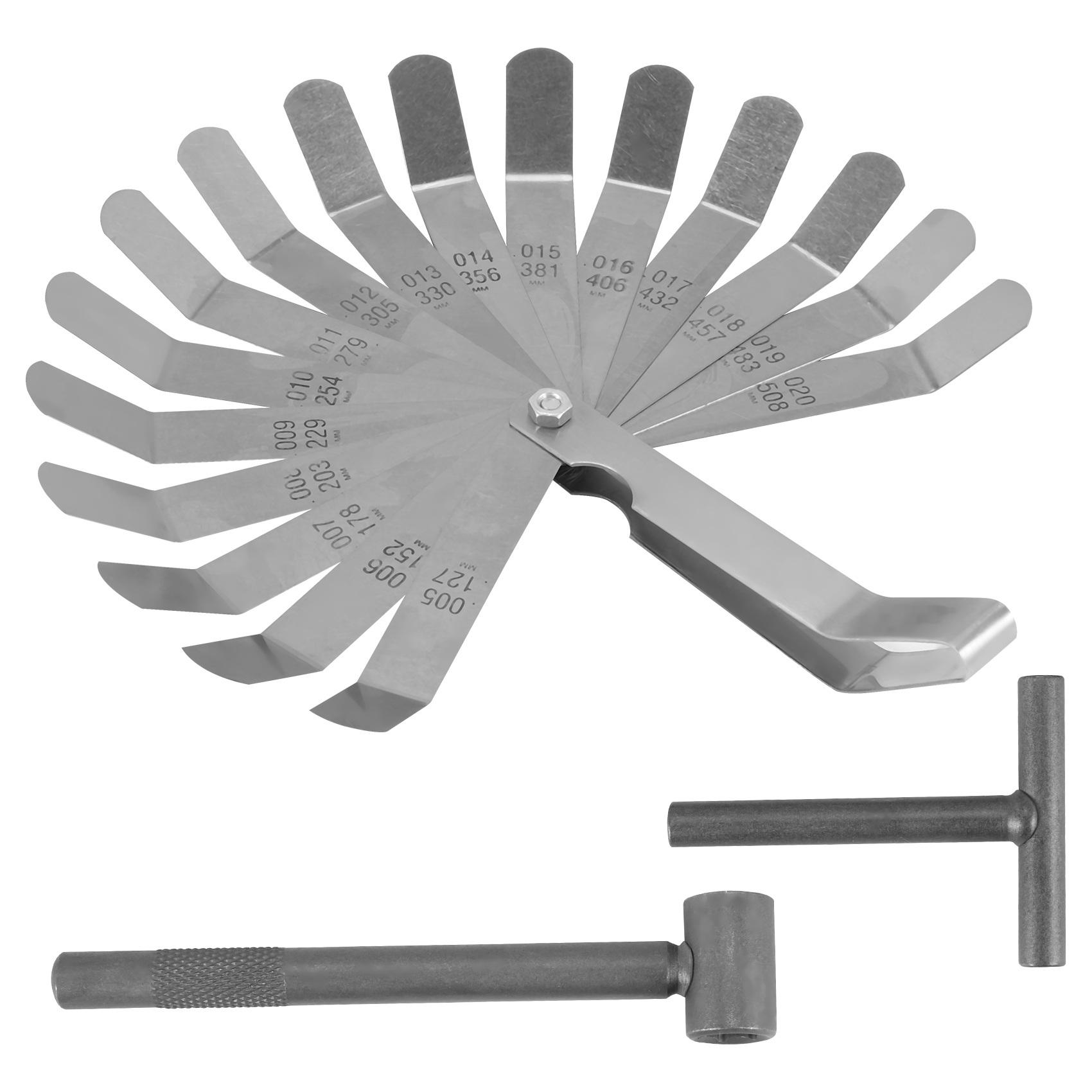 3-Piece Engine Valve Screw Adjusting Spanner Mechanic Tool Set, Valve ...