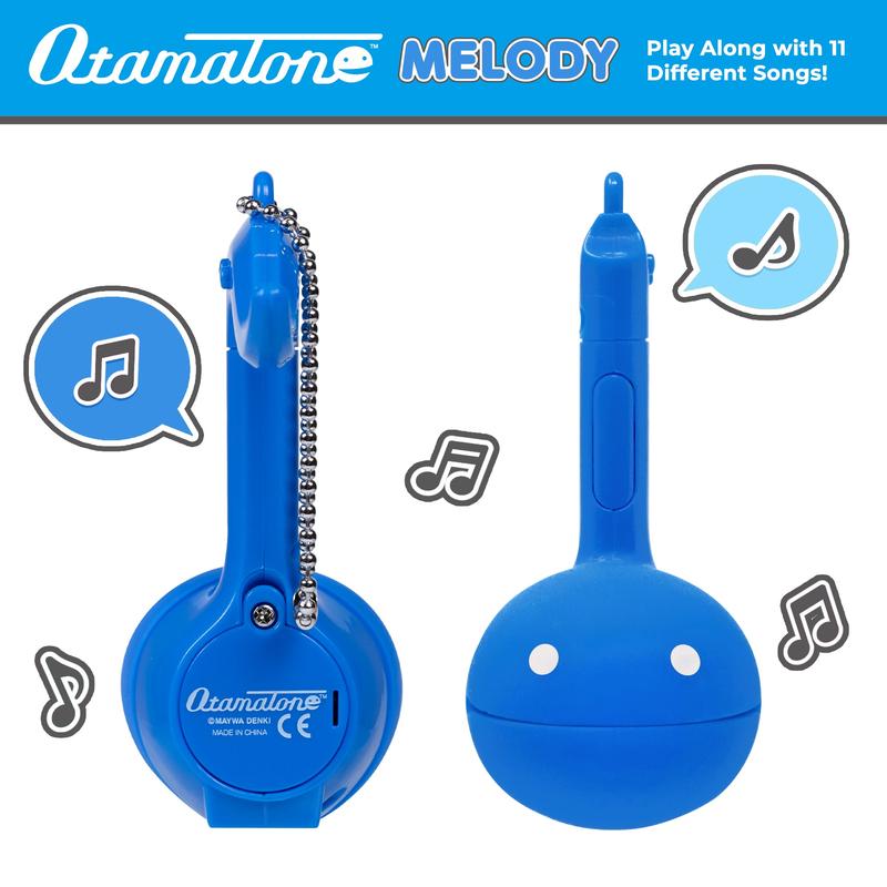 Otamatone Melody [Blue] Portable Mini Size Keychain with 11 Pre ...