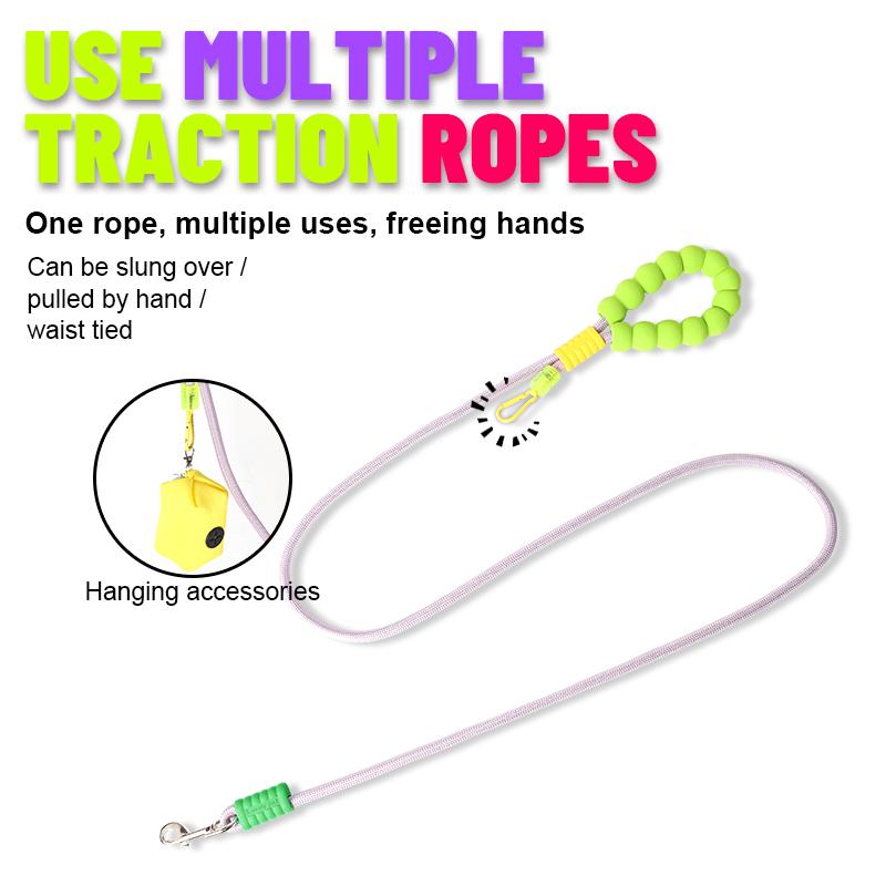 SmartWell Hands Free Dog Leash Comfortable Bubble Grip For Walking And ...