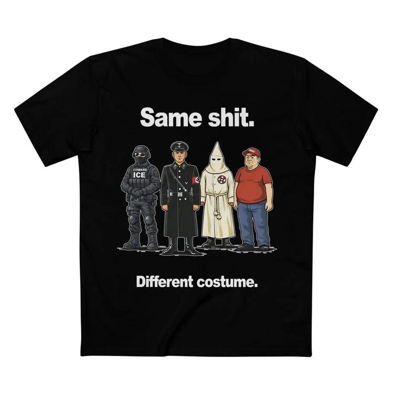 Same Shit Different Costume Protest Shirt Anti Trump Political Graphic ...