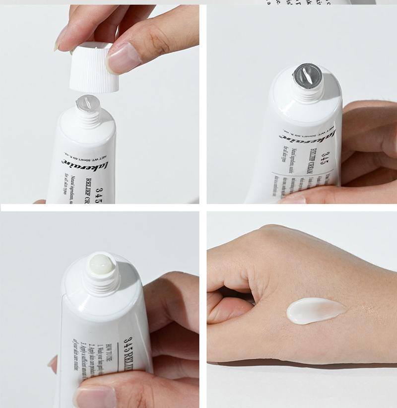 Lakerain 345 Relief Cream 2 Pack Lightweight Daily Moisturizer for ...