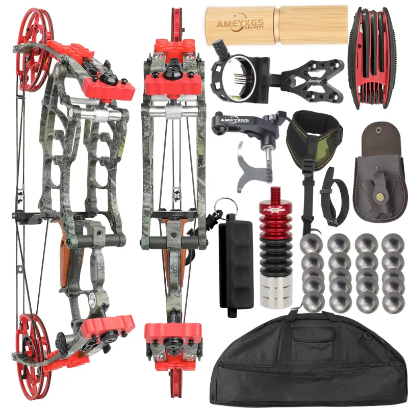 1 set Compound Bow Set Adjustable Pull Pounds 30-70lbs Strong and ...