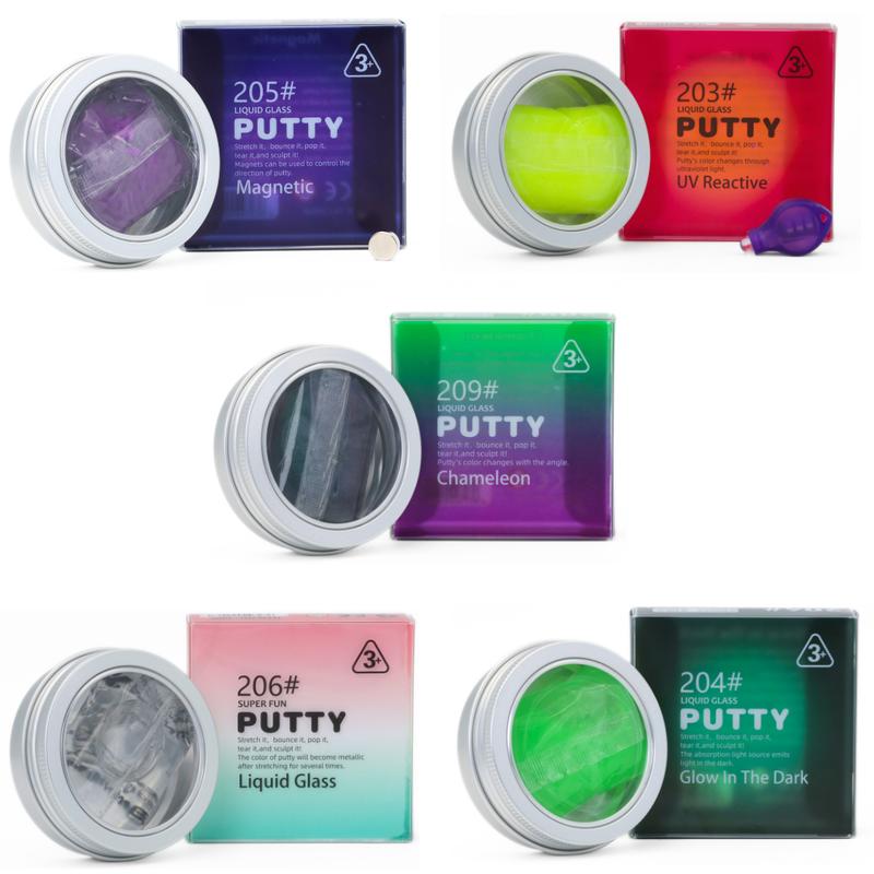 Smart Putty Collection Set of 5 Different Putties in 1 Gift Pack ...