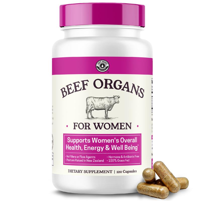 Beef Organ Supplement for Women - Grass-Fed Energy Boost - TikTok Shop