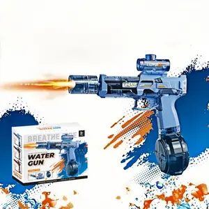 Electric Water Gun with LED Light, Strong Outdoor Toy for Kids, Summer ...